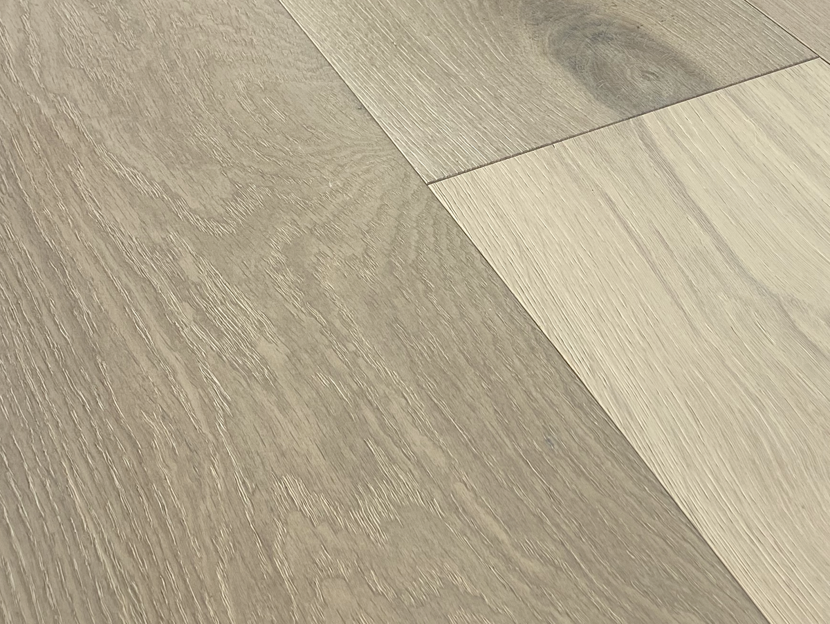 Modern luxury wide plank, wire-brushed engineered hardwood flooring - monarchplank