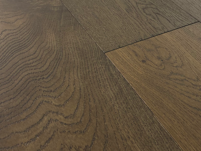 Modern luxury wide plank, wire-brushed engineered hardwood flooring ...